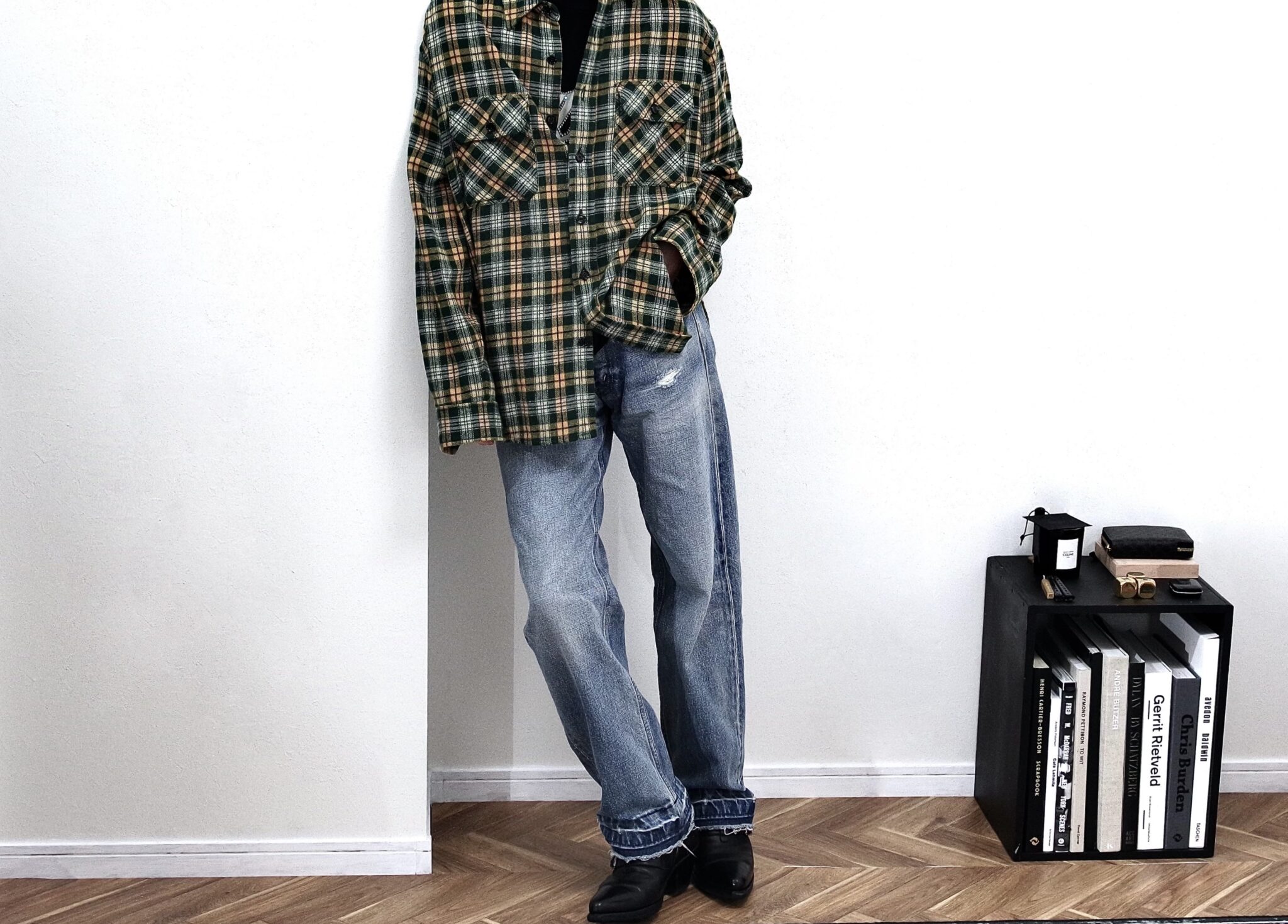 CELINE HOMME “WESLEY JEANS IN ZUMA WASH DENIM” - 2-B-C